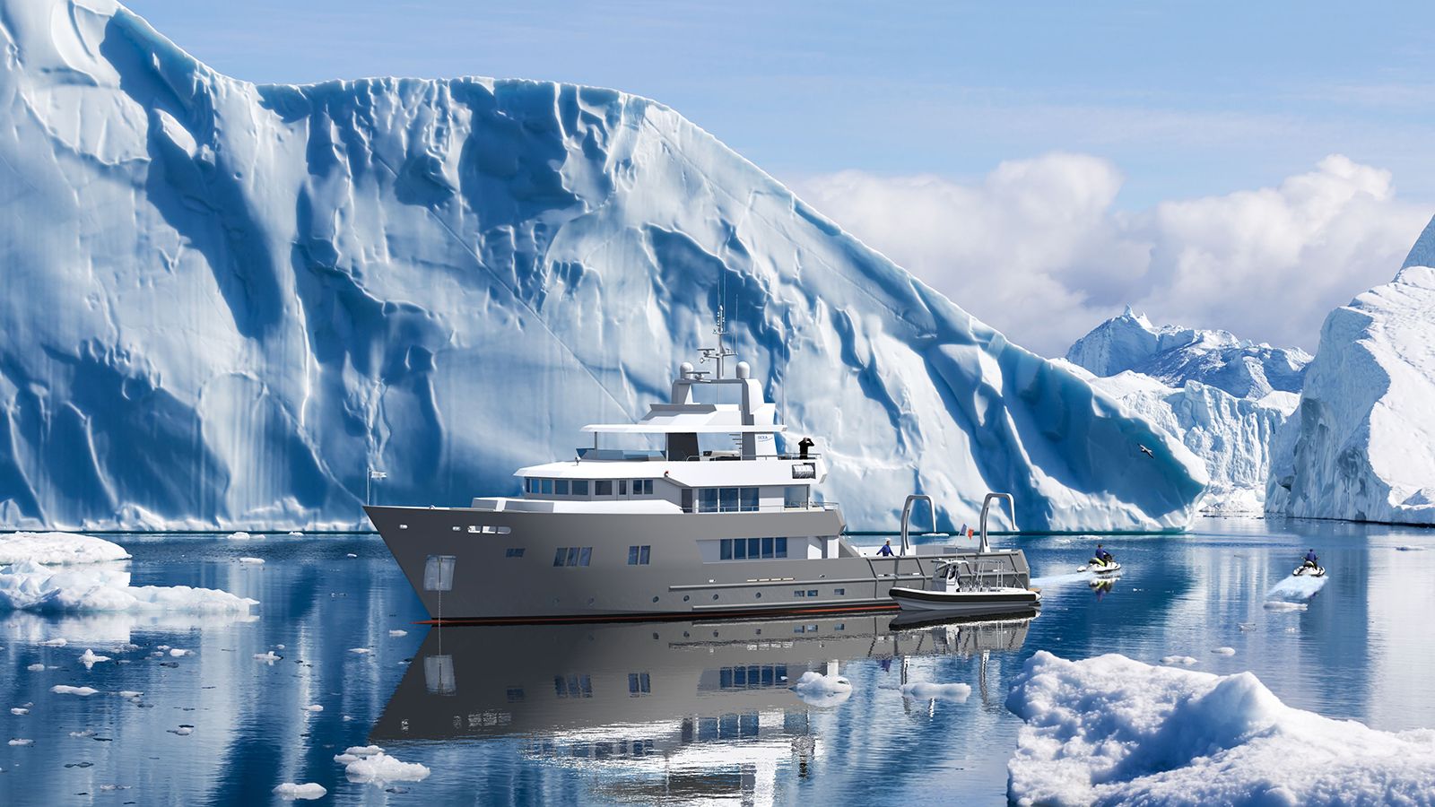 Ocea Yachts reveals 38m explorer yacht concept 125XP